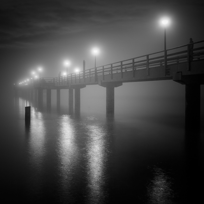 Sea-Fog Meets The Night by Bernd Walz, Photography, Digital | Art Limited