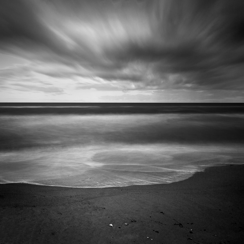 Rushing Clouds Over The Beach by Bernd Walz, Photography, Digital | Art ...