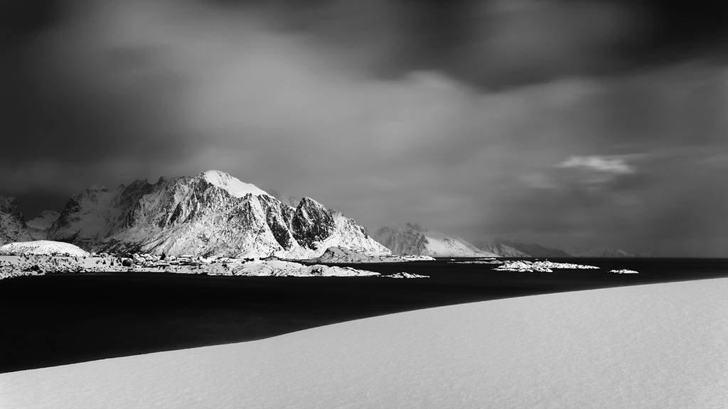 Lofoten (Black Lines) by Boris Dumont, Photography, Digital | Art Limited