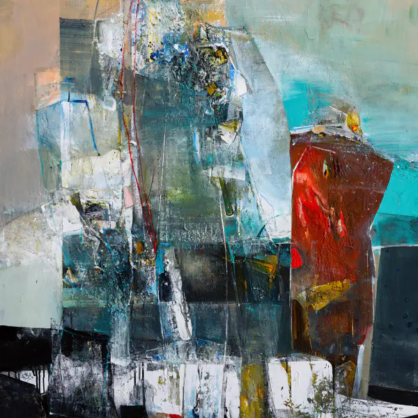 Before the blue hour II by Vasil Vasilev, Painting, Acrylic | Art Limited