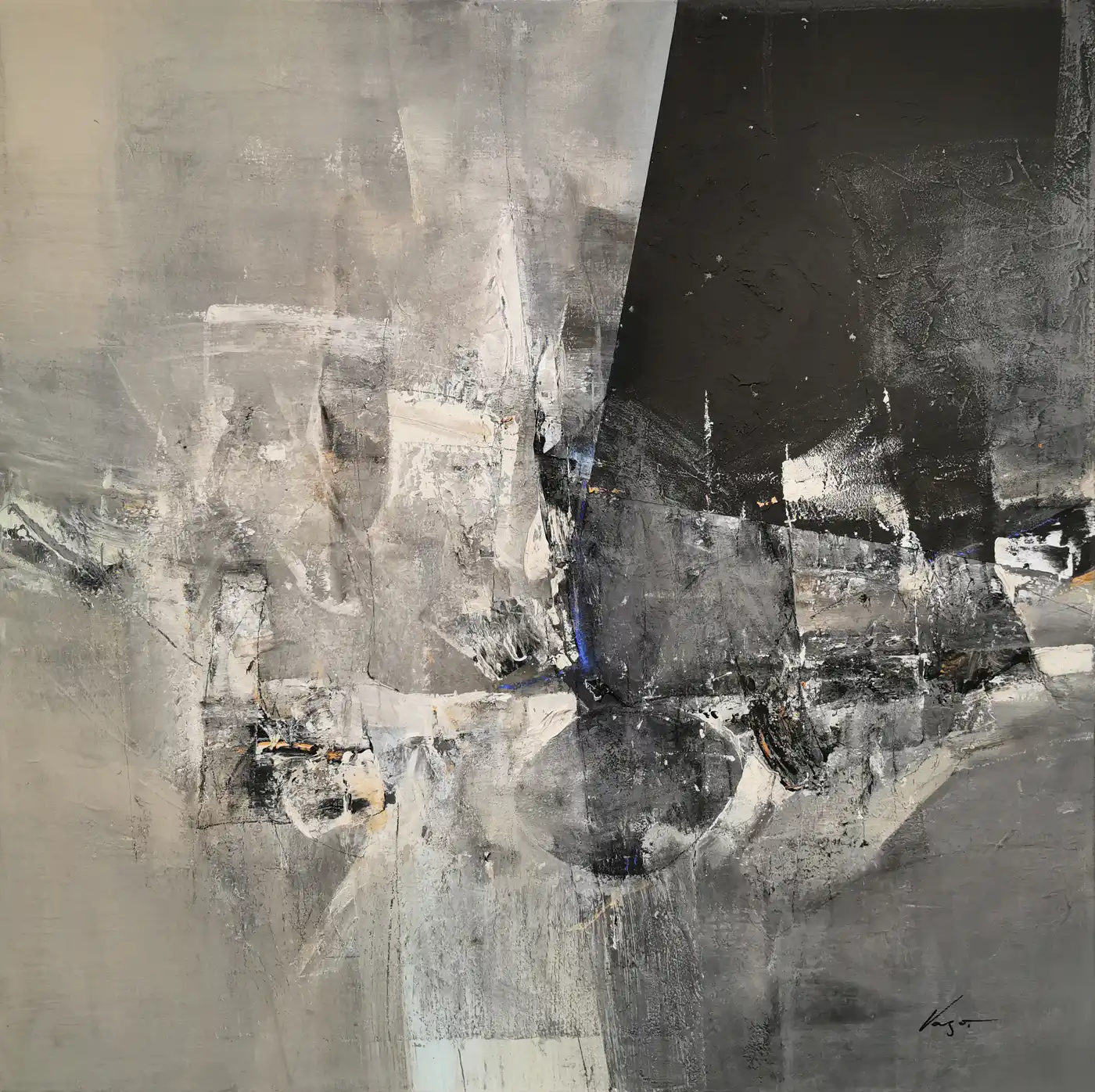 The silence between us by Vasil Vasilev, Painting, Acrylic | Art Limited