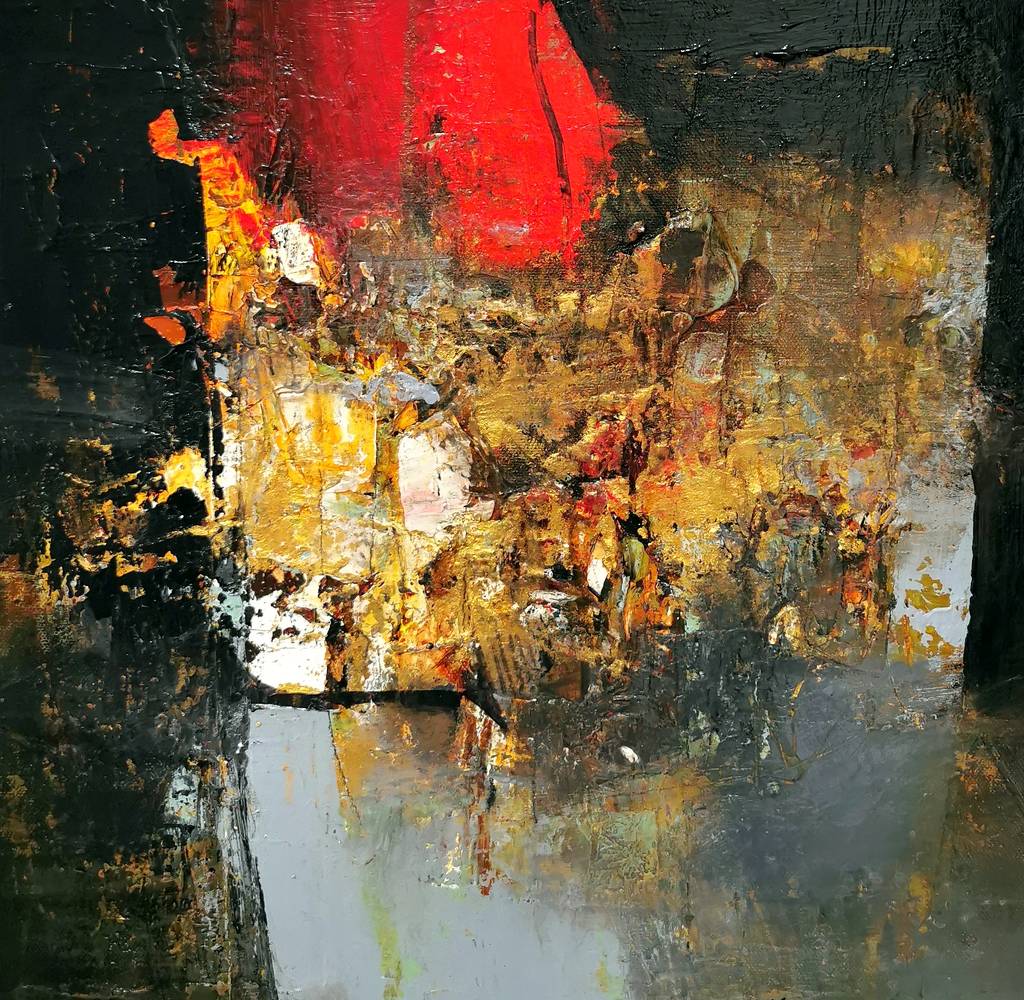 A warm evening by Vasil Vasilev, Painting, Acrylic | Art Limited