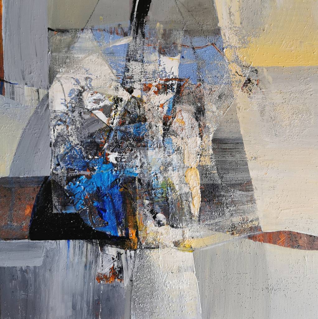 Place and time par Vasil Vasilev, Peinture, Acrylique | Art Limited