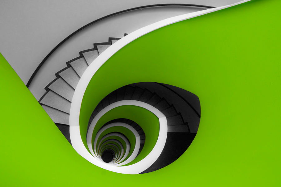 Elliptical Stairs by Harry Lieber, Photography, Digital | Art Limited