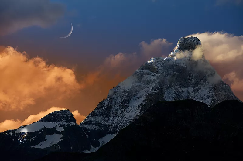 Mt. Cervin So Face par Corrado Saurin, Photographie, Numérique | Art ...