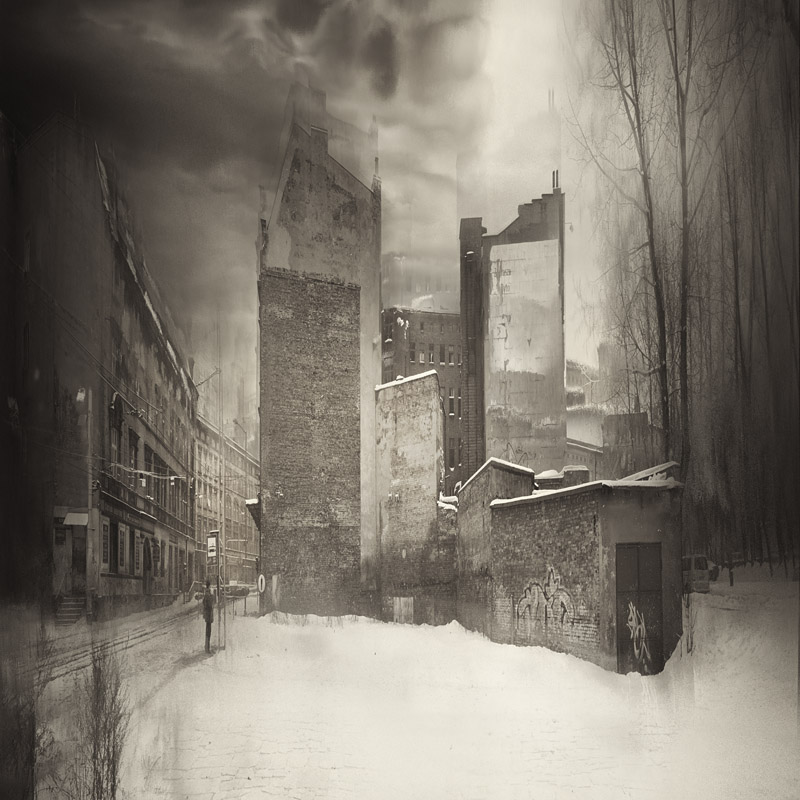 Sad City by Robert Klis, Digital art, Montage, retouching | Art Limited