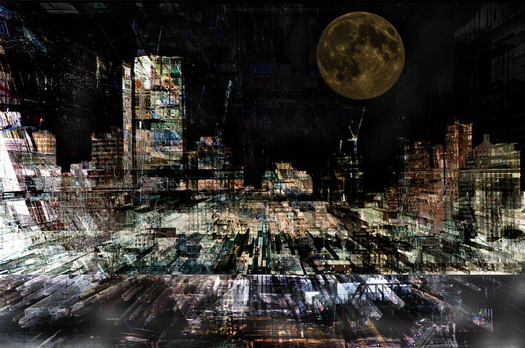 City under construction by Paul Surdulescu, Digital art, Manipulation