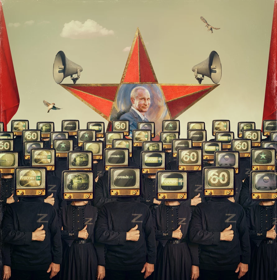 DICTATOR. PROPAGANDA. VICTIMS. by Svetlana Melik-nubarova, Digital art ...
