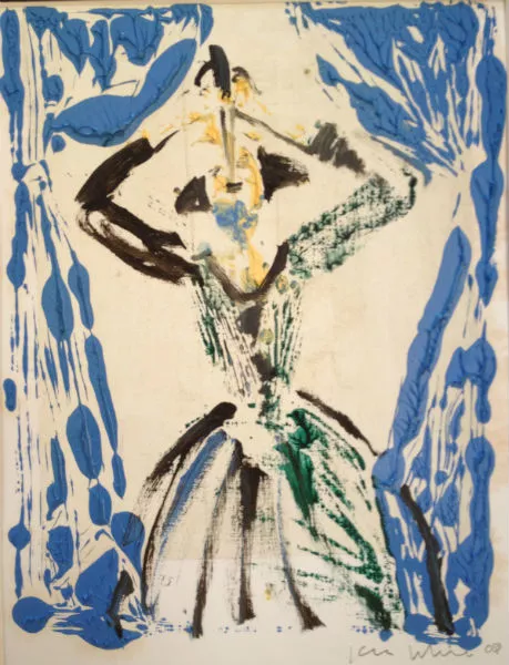 Baroness Mischa Sword Swallower No1 by Ken White, Drawing, Pencil | Art ...