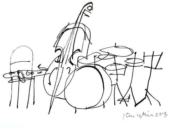 Empty Bandstand by Ken White, Drawing, Pencil | Art Limited