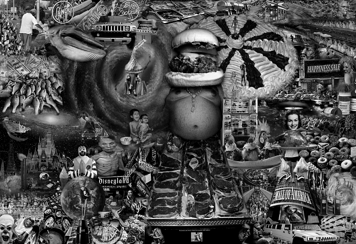 Consumerism A Deadly Disease by David Mullen, Digital art | Art Limited