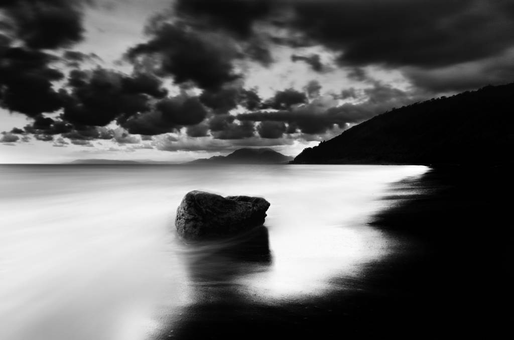 Black Shore by Allan Borebor, Photography, Digital