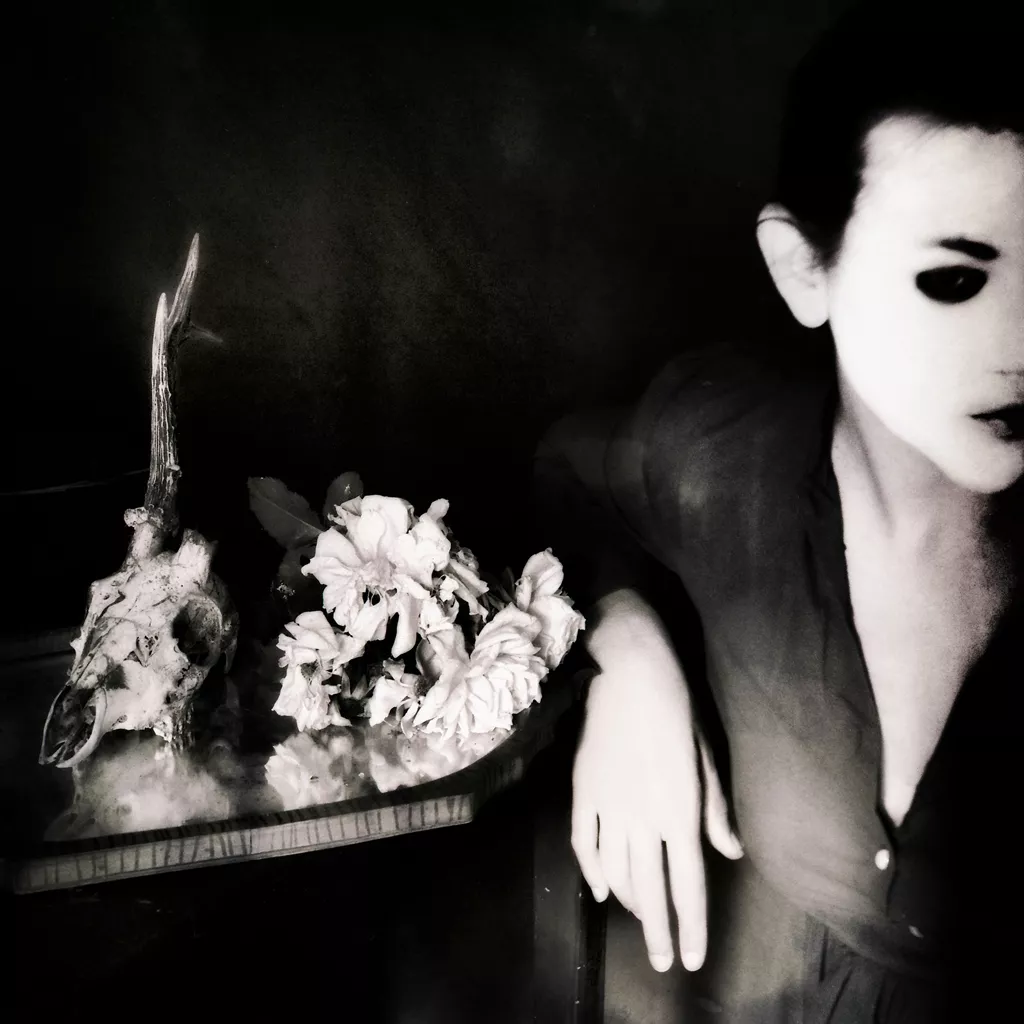 Portrait with flowers and skull by Roberto De Mitri, Photography ...