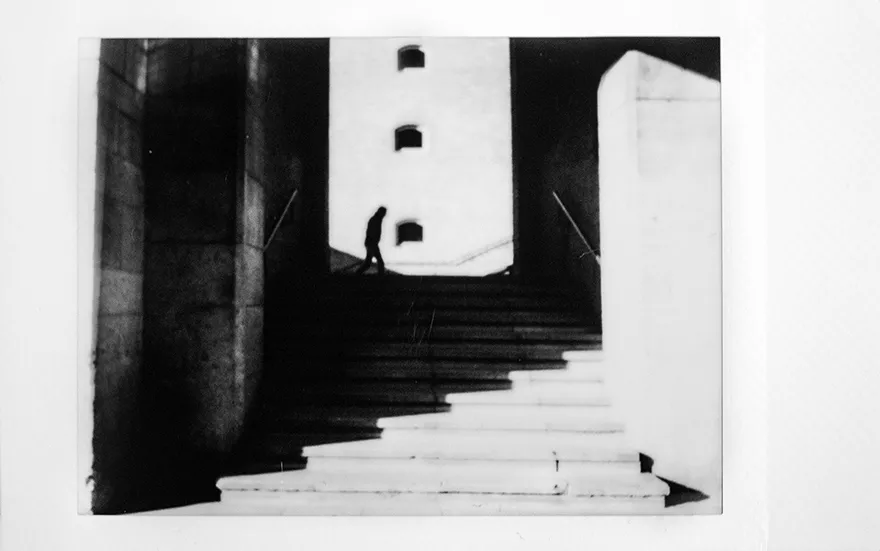 Walking alone by Simone Sander, Photography, Instant film | Art Limited