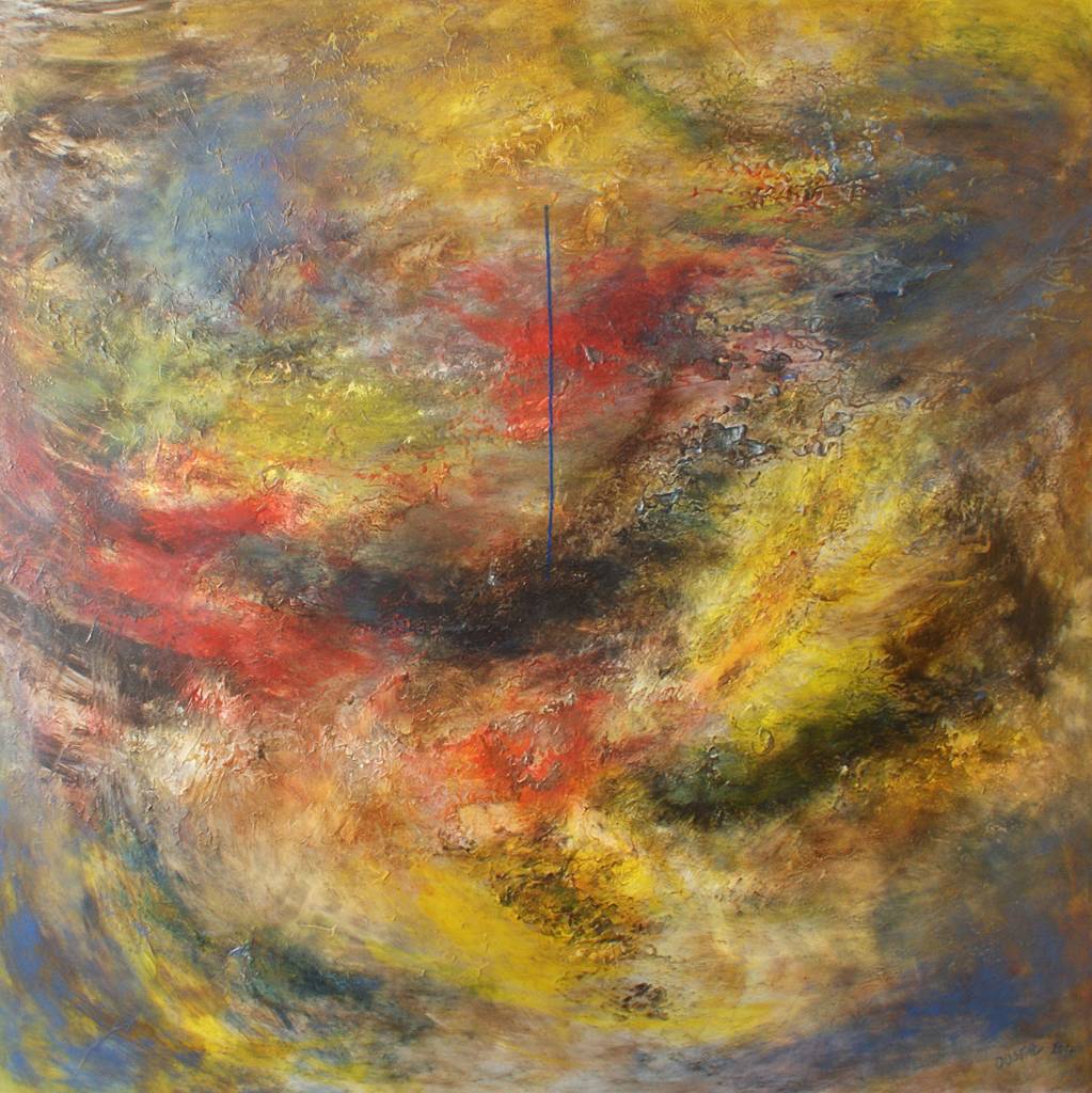 The Last Line of Rationality of a Man in Love by Ivana Dostal, Painting ...