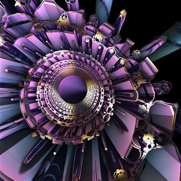 Untitledthe Violet Garden 04 by Petrus Creator, art work | Art Limited