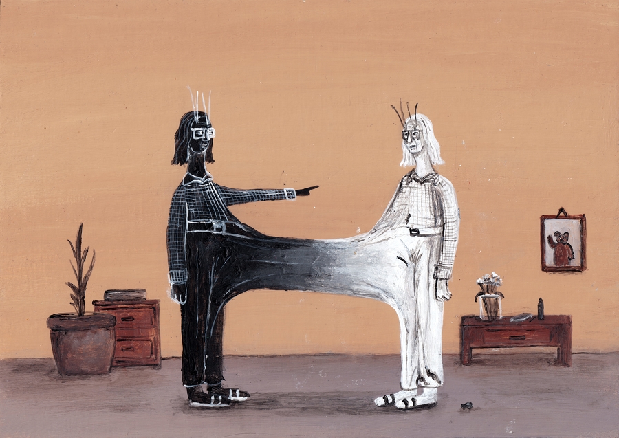 Cognitive dissonance by Marinksy, Painting, Acrylic | Art Limited