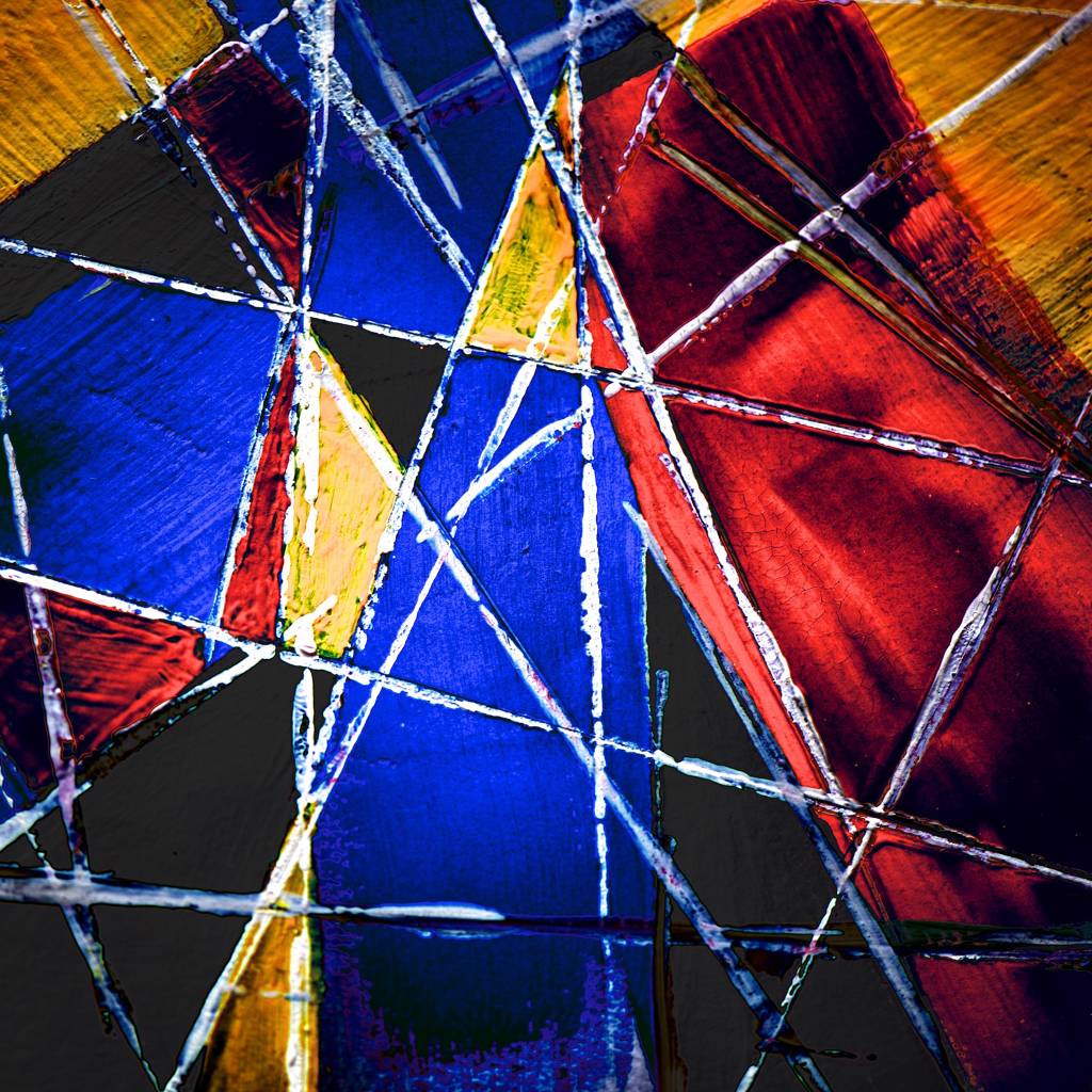 Perpendicular and parallel color by Jean-paul Monnier, Painting, Acrylic