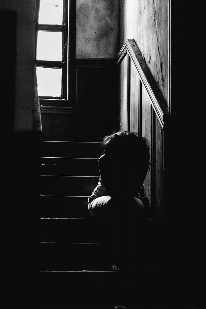 Depression Black And White