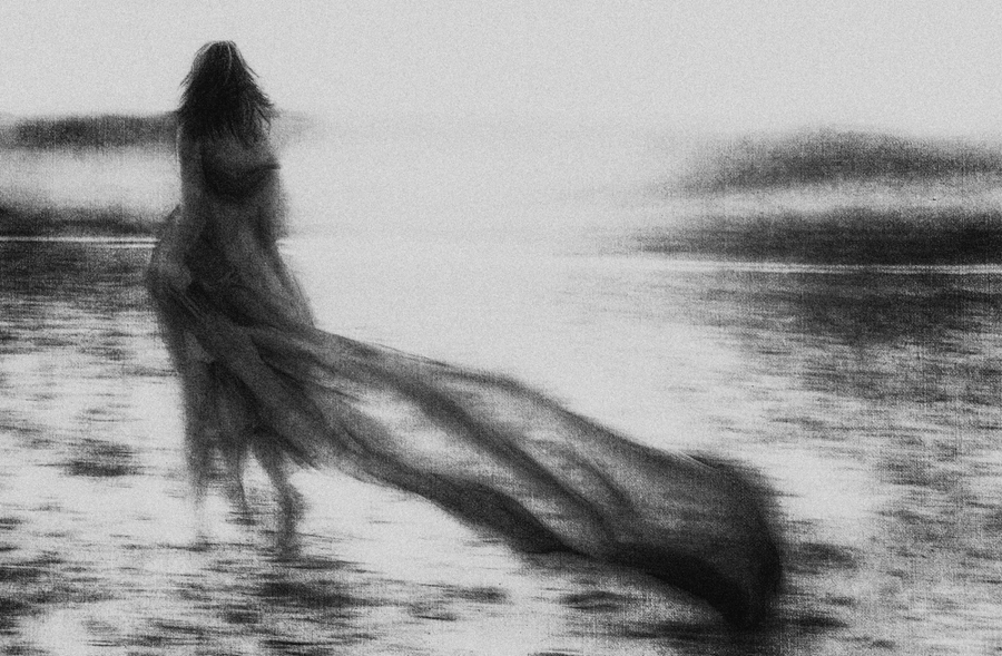 because a vision softly creeping...’ by Charlaine Gerber, art work ...