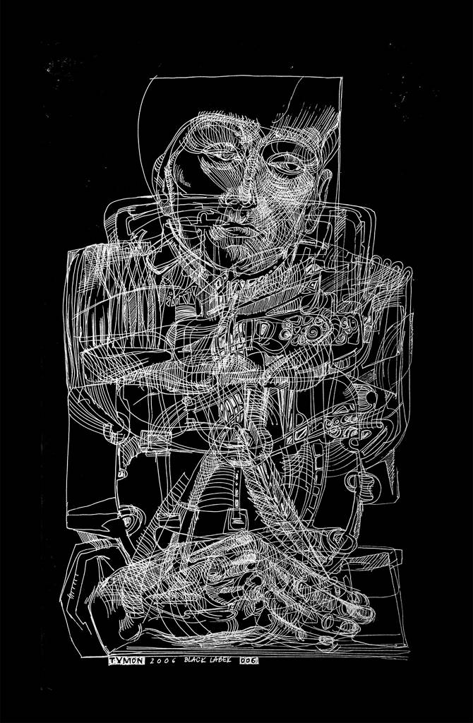Black Label 006 by Tymon Wodnicki, Drawing | Art Limited