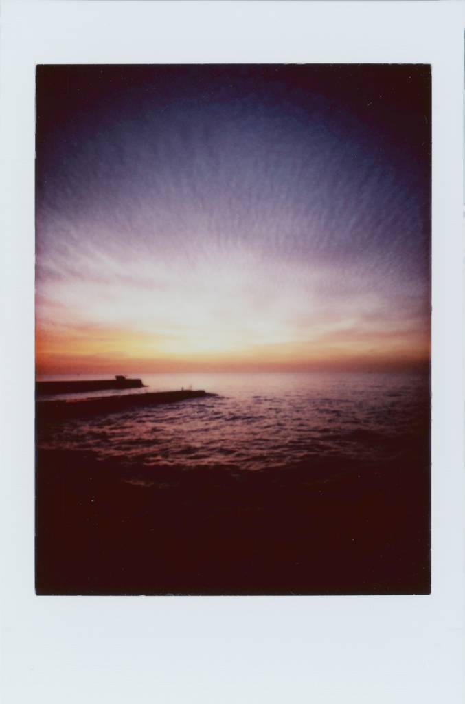 Autumn Sunset at the harbor by Daphne Schnitzer, Photography, Instant ...