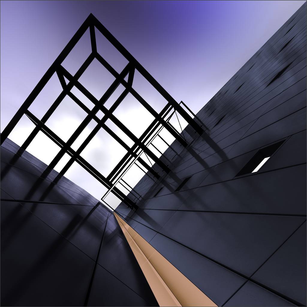 Trapeze wall by Gilbert Claes, Photography, Digital | Art Limited