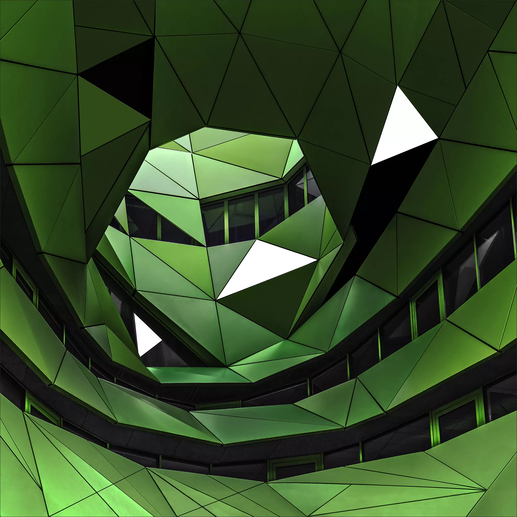 Cube Vert by Gilbert Claes, Photography, Digital | Art Limited