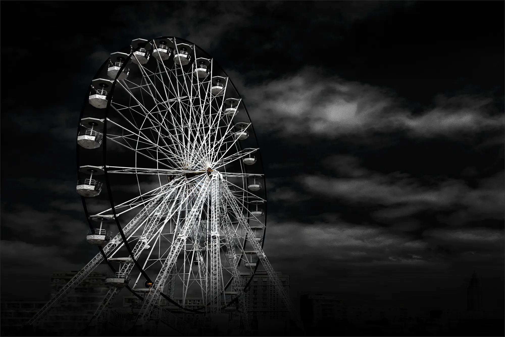 Ferris Wheel by Gilbert Claes, Photography, Digital | Art Limited