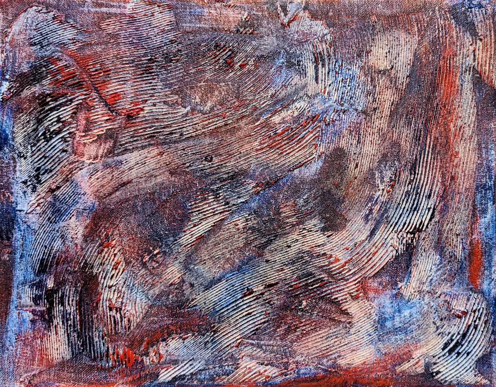 Slippery Slope by Trisha Pena, Painting, Acrylic