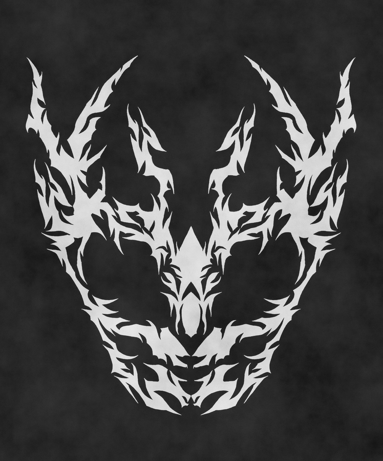 Alien Pyramid Tribal by D Machine ink, art work | Art Limited