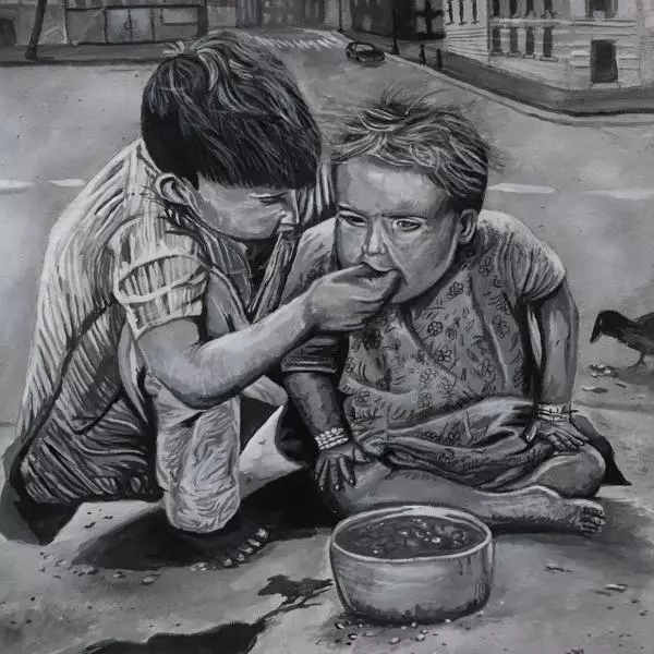 poverty art
