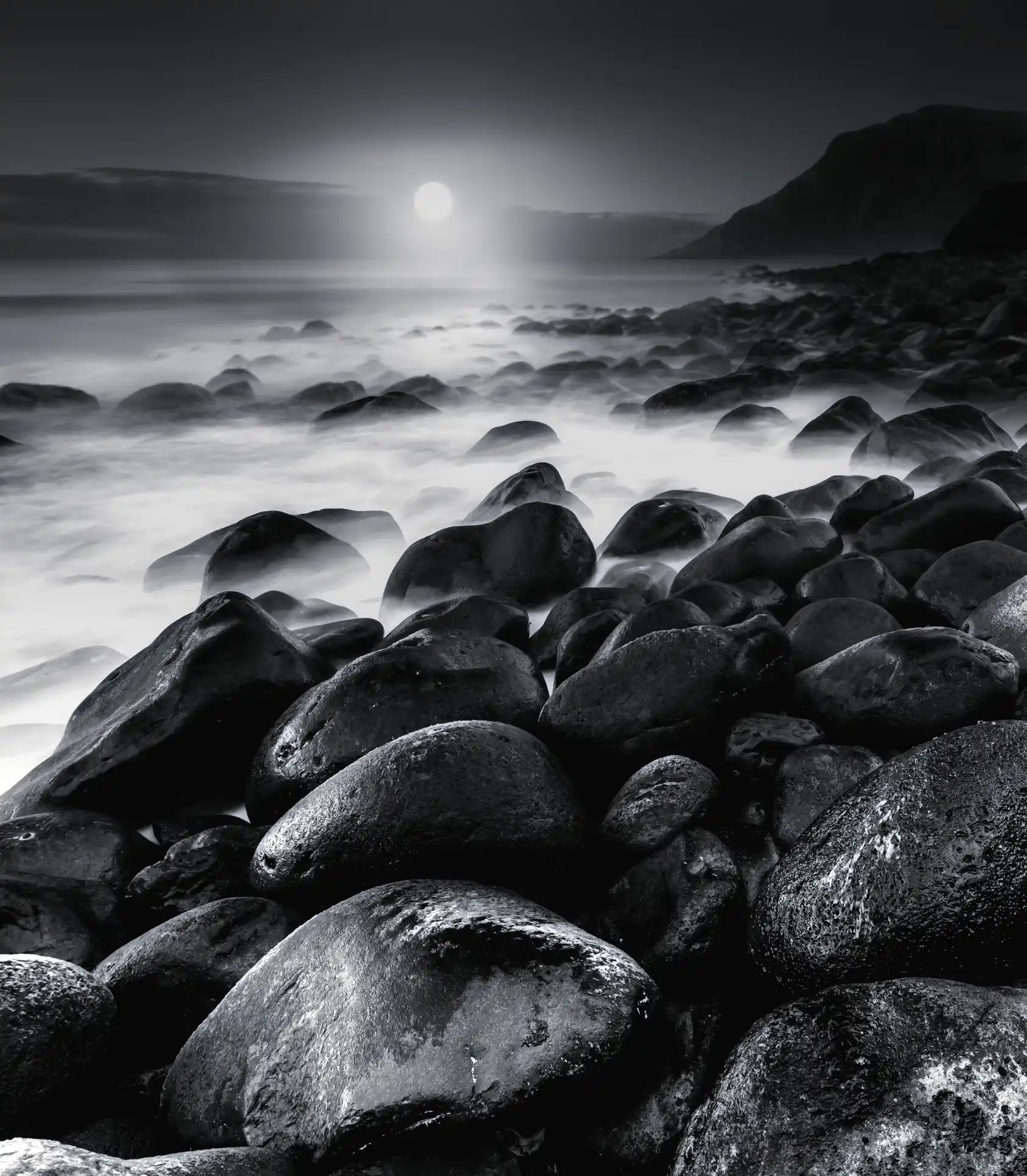 Gloomy scenery of coast 4 by Karim Bouchareb, Photography, Montage ...