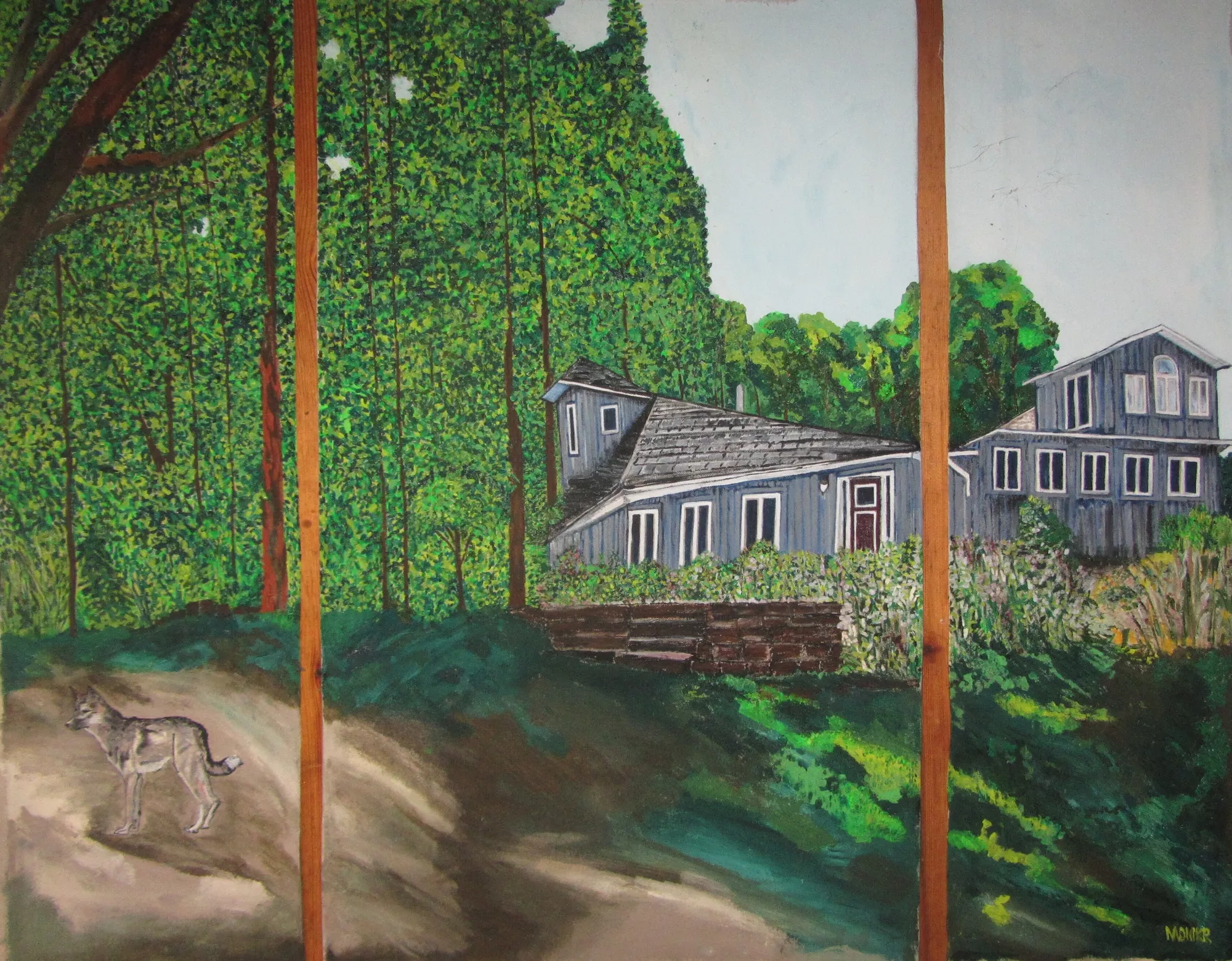 The Seasons of Augie - Augie's August by Monik Robichaud, Painting ...