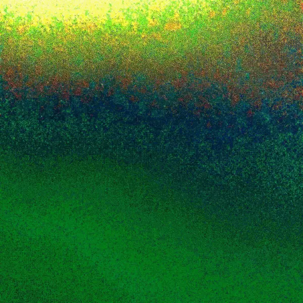 Blue on red by Greg Powell, art work | Art Limited