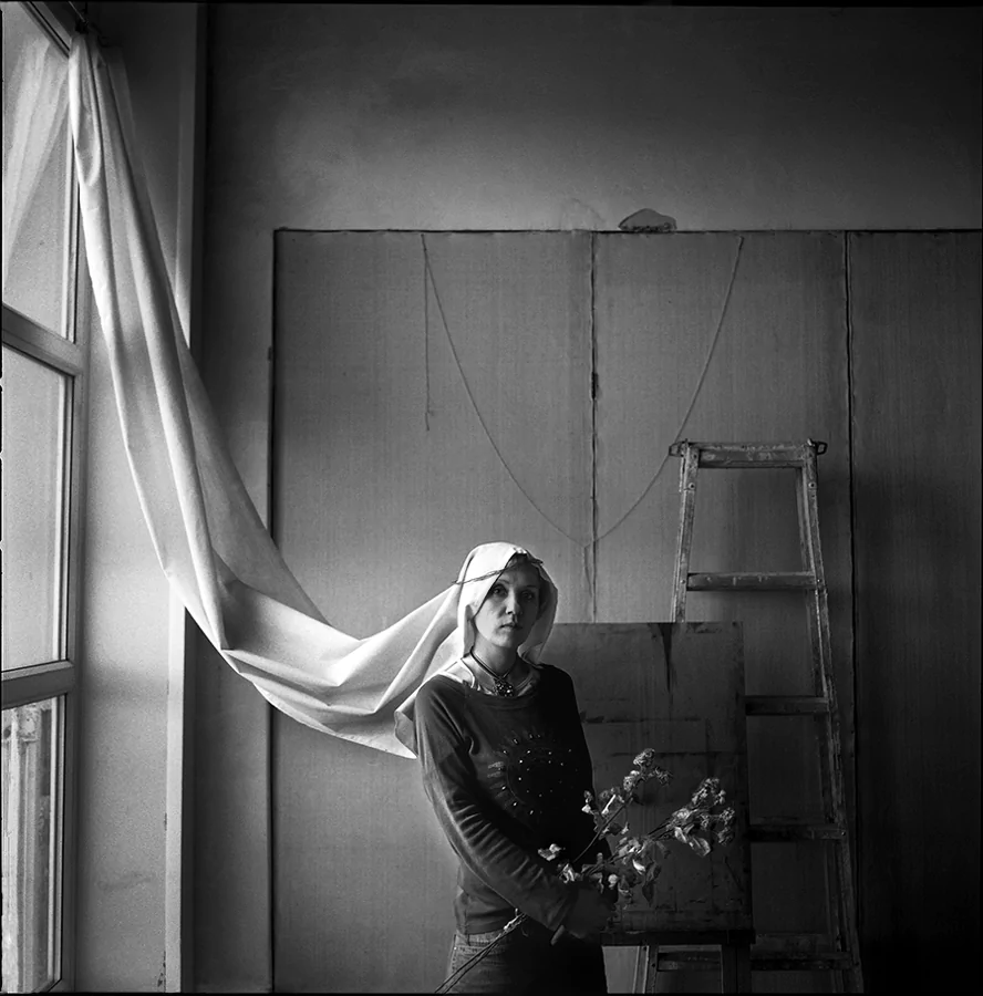 Marina in the art workshop by Sergey Veter, Photography, Medium-format ...