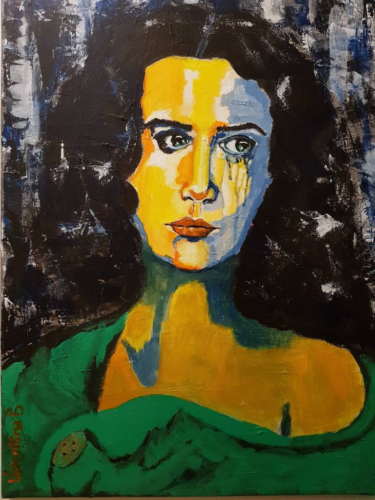 I lost myself by Valentina Baicuianu, Painting, Acrylic | Art Limited