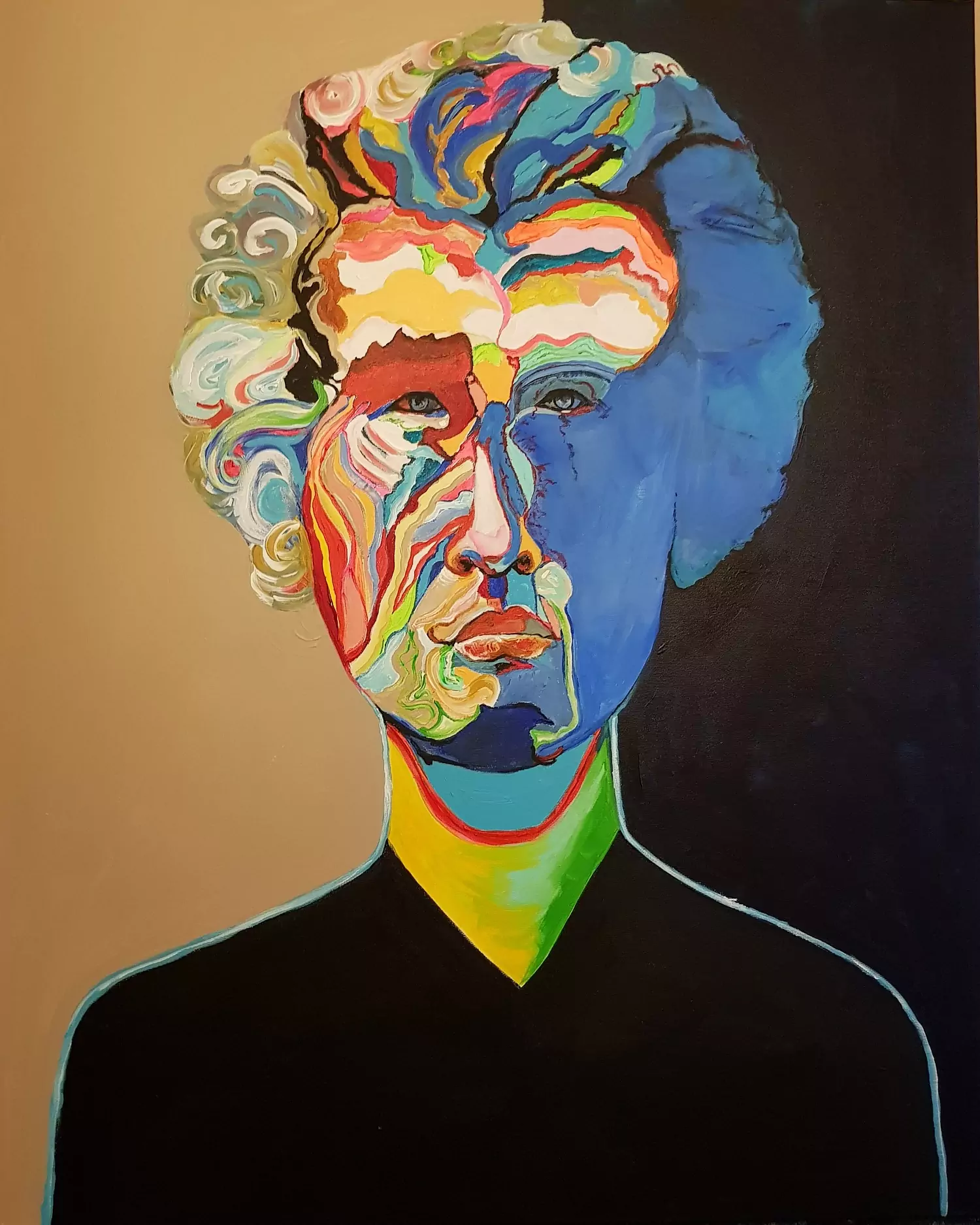Acrylic Paintings Of People