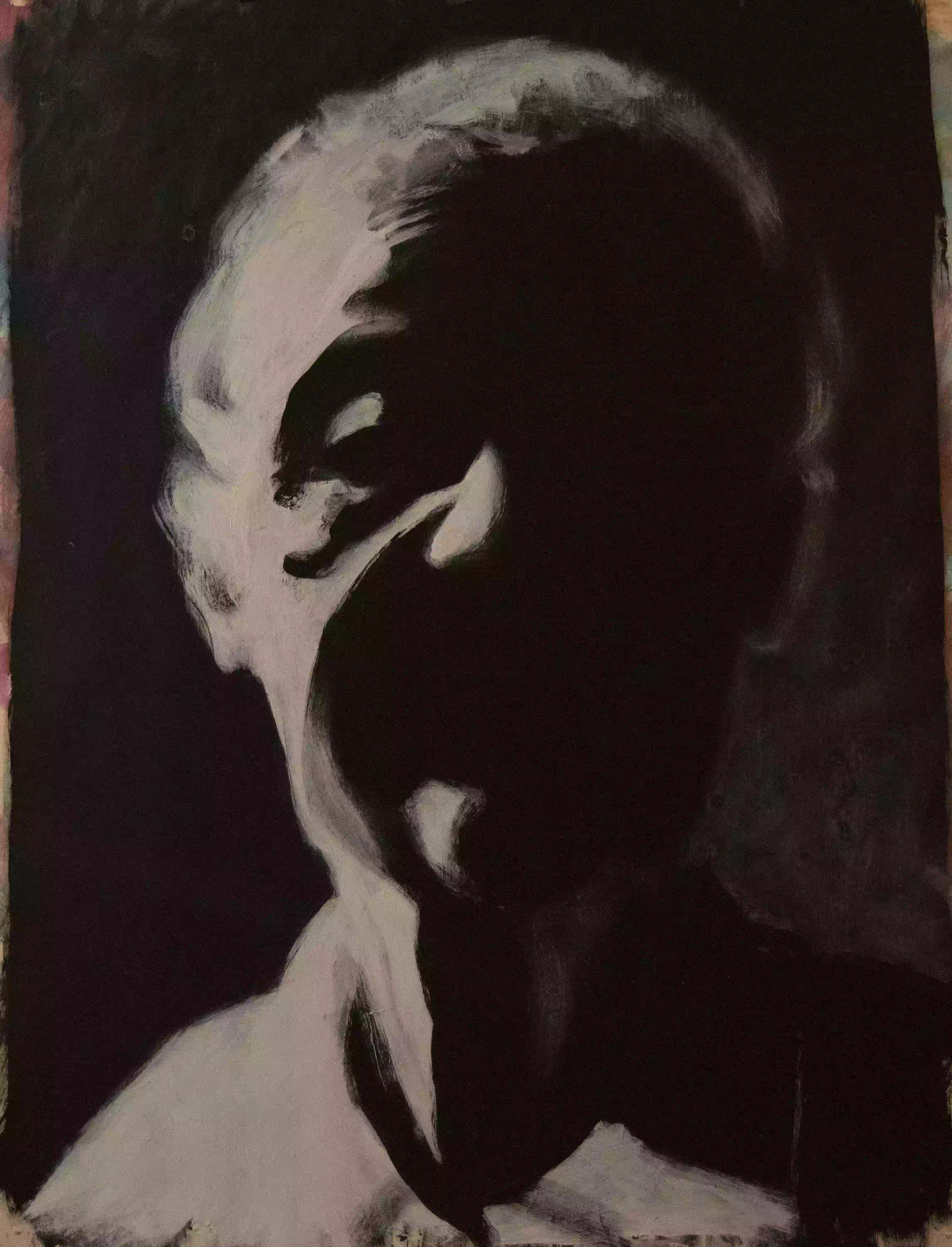 Oedipus by Wess Loudenslager, Painting, Acrylic | Art Limited