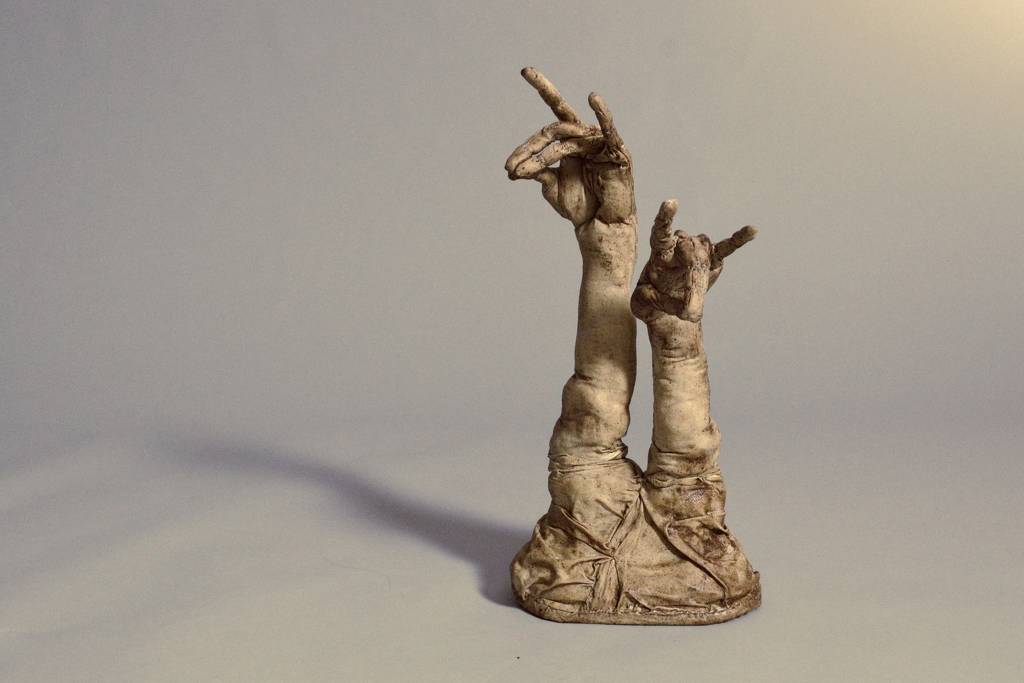 Reflections on Fear by Teodora Sarbinska, Sculpture | Art Limited