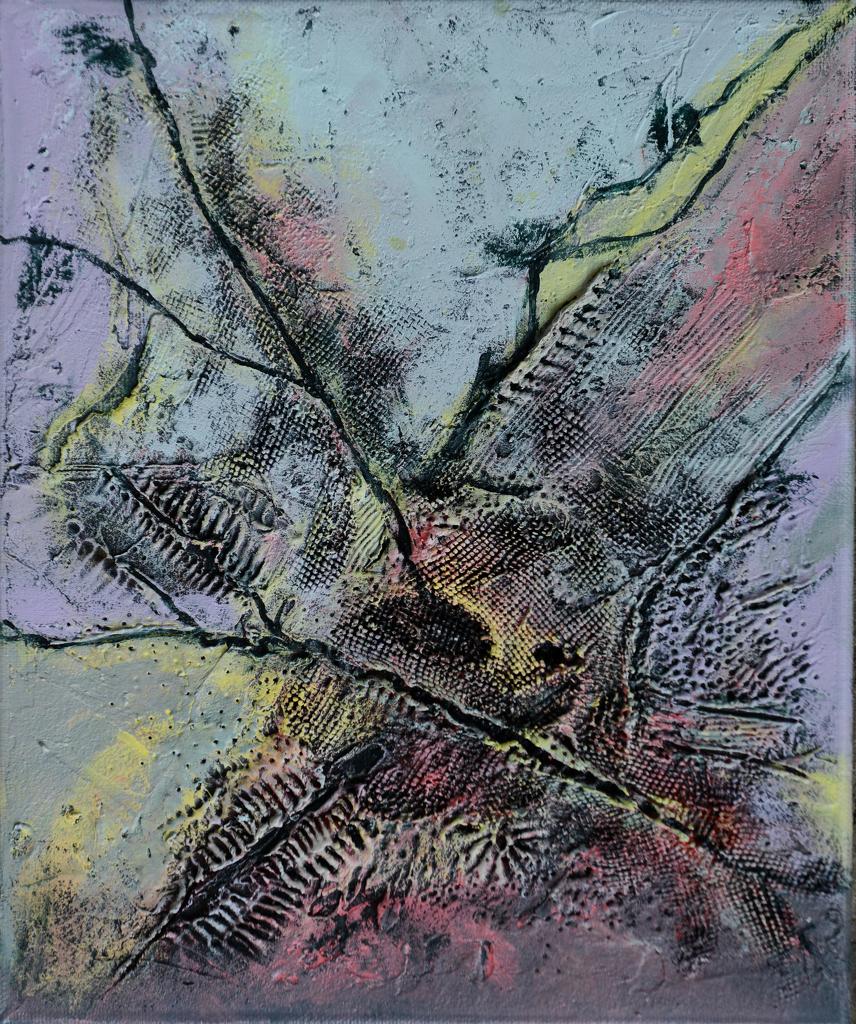 Entropy by Teodora Sarbinska, Painting, Mixed media | Art Limited