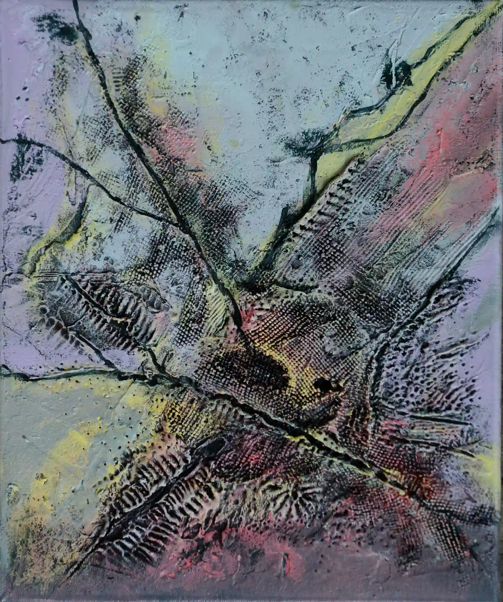 Entropy by Teodora Sarbinska, Painting, Mixed media | Art Limited