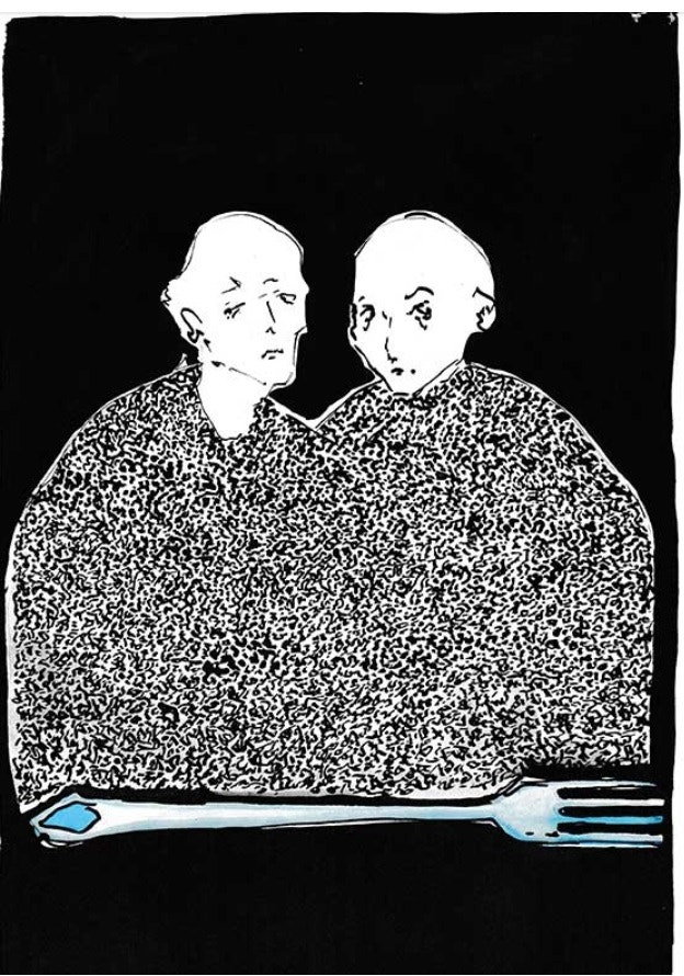 Hunger by Teodora Savu, Drawing, Ink | Art Limited