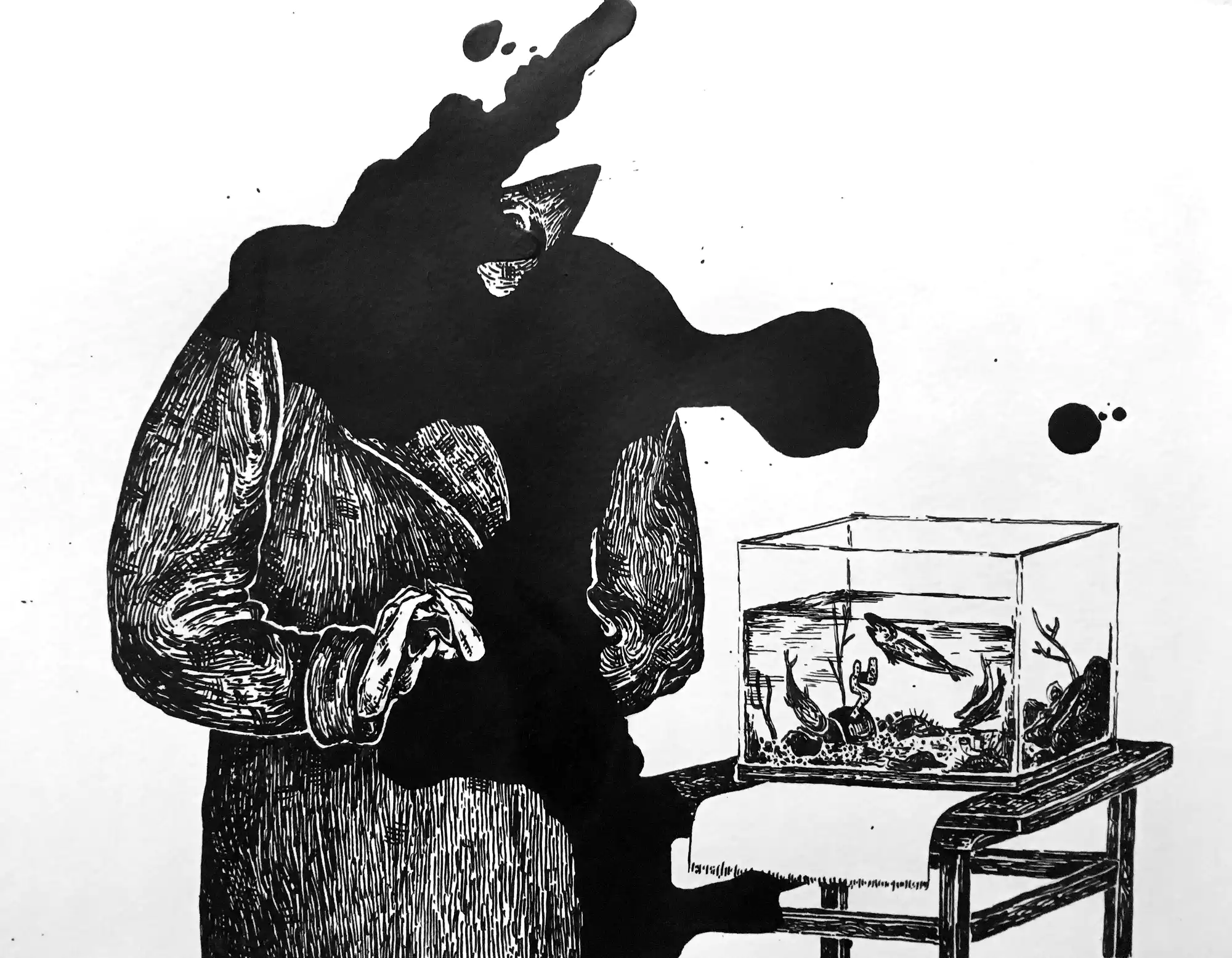 Failure by Teodora Savu, Drawing, Ink | Art Limited