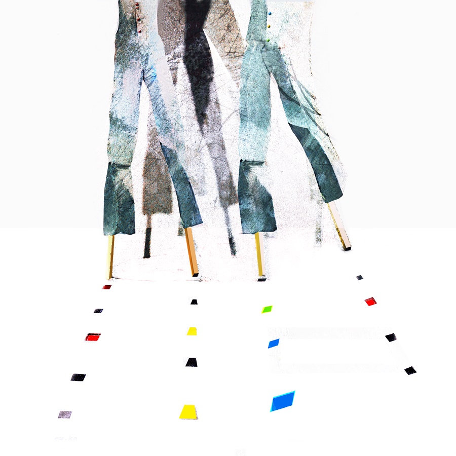 Let's go by Ewa Kanto, Drawing, Digital