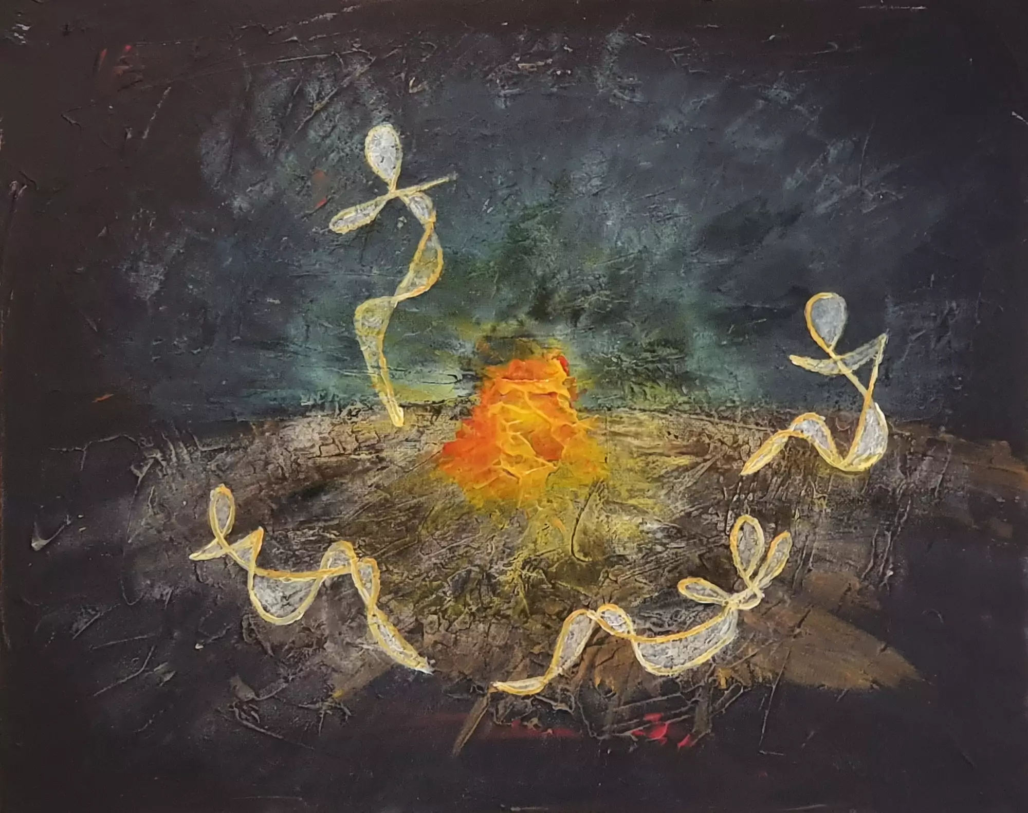 'Gift' by Dave Ede, Painting, Acrylic | Art Limited