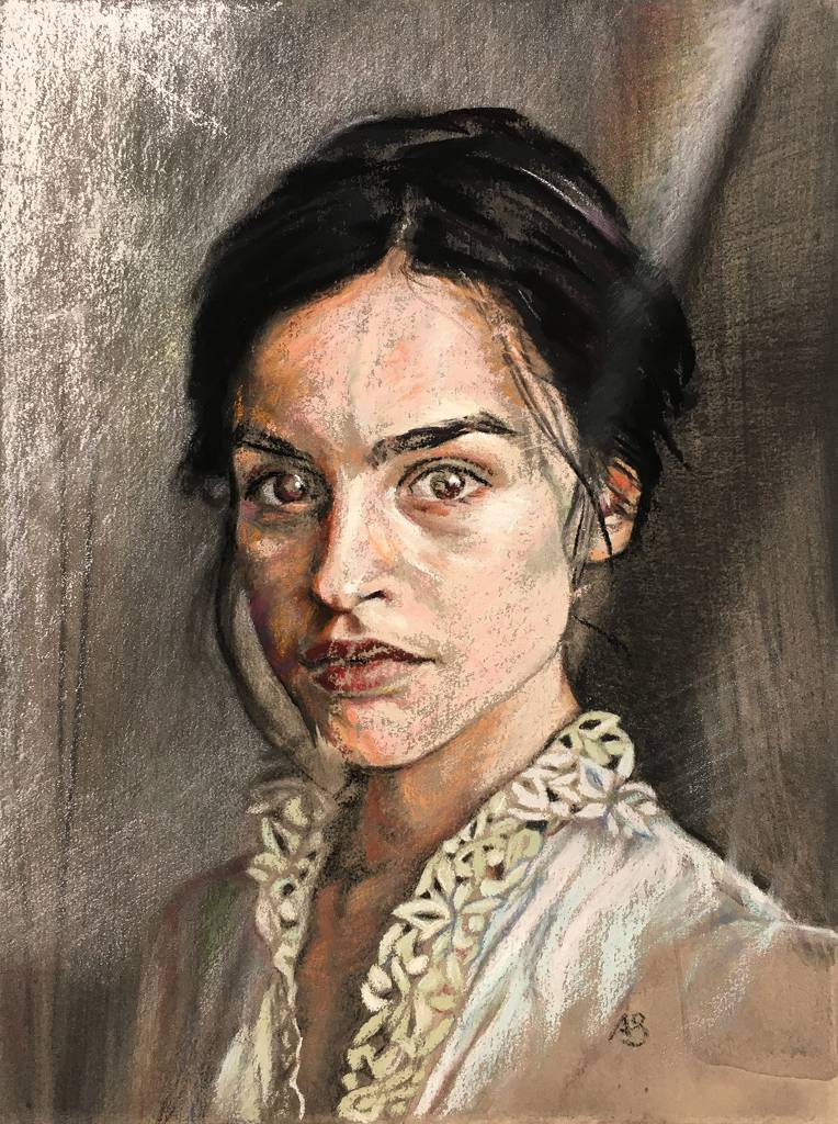 Actress I par Axel Saffran, Dessin, Technique mixte | Art Limited