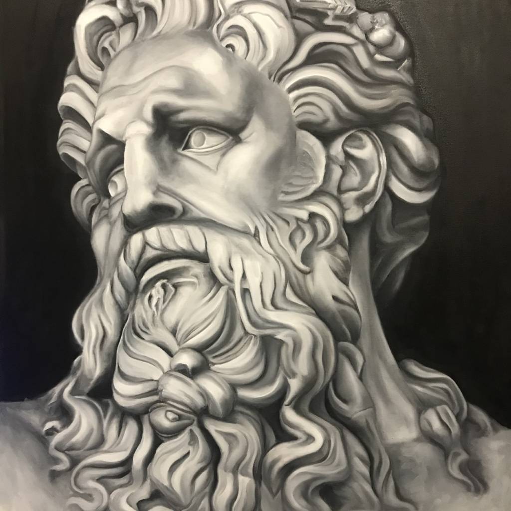 Zeus Painting