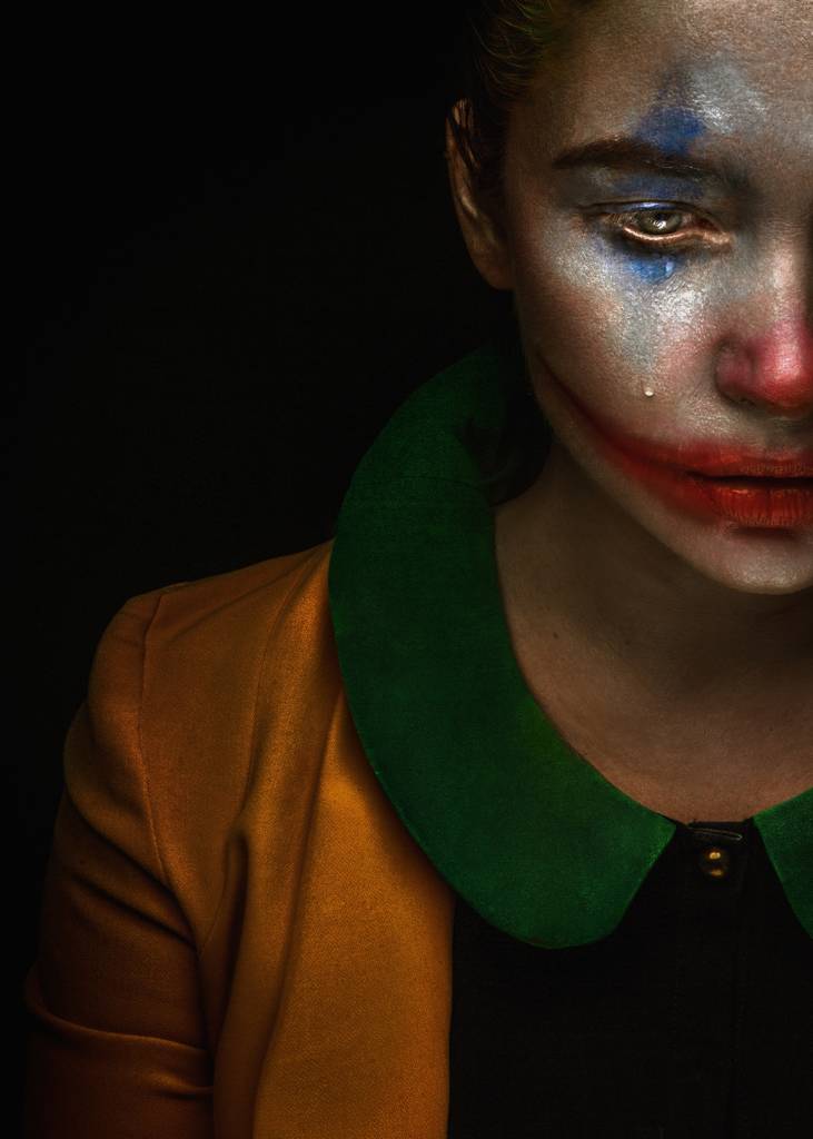 Self-portrait in a yellow jacket by Kamila J Gruss, Photography ...