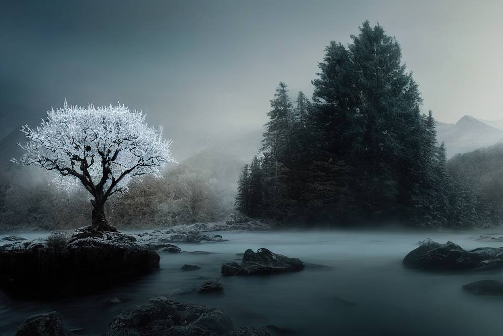 Frozen that looks like a bloom par Giuseppe Satriani, oeuvre d'art ...